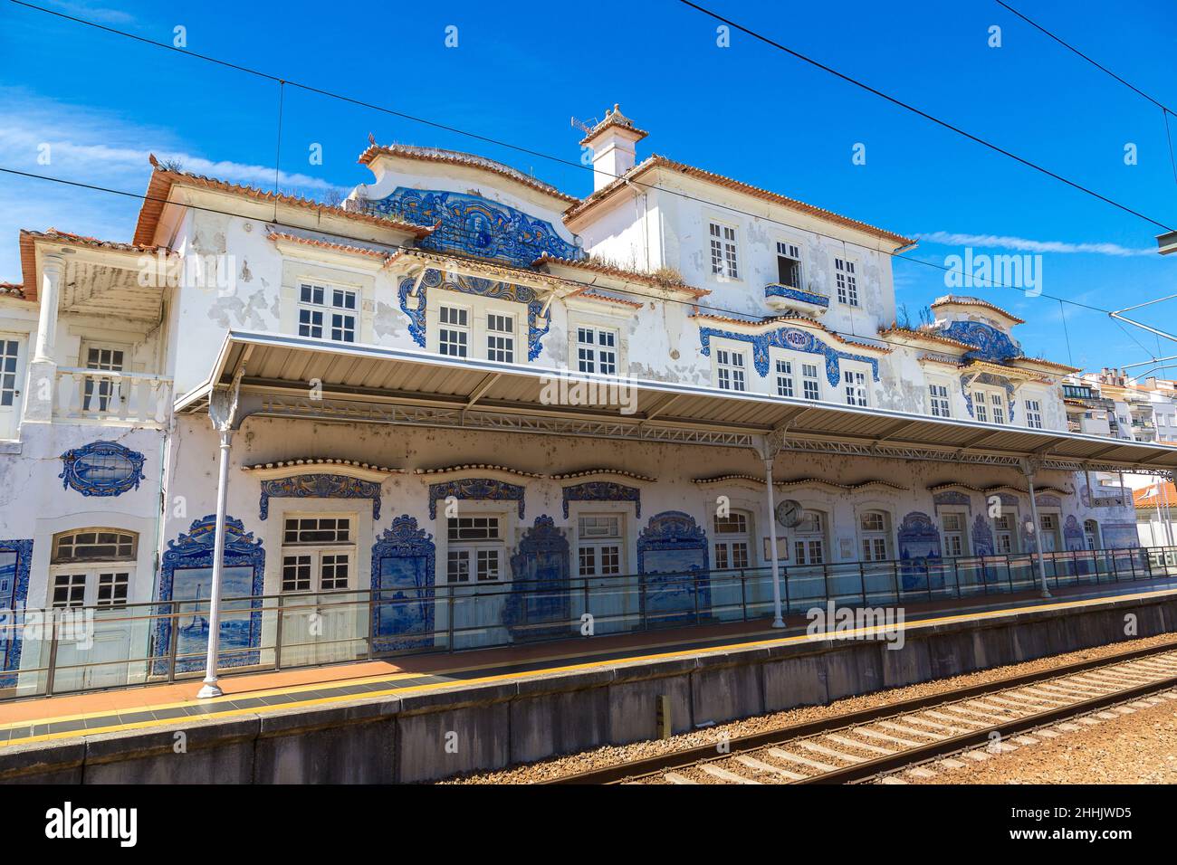 Aveiro train station in portugal hi-res stock photography and images ...