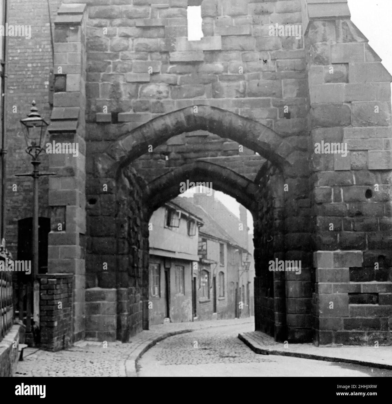 Cook street gate Black and White Stock Photos & Images - Alamy