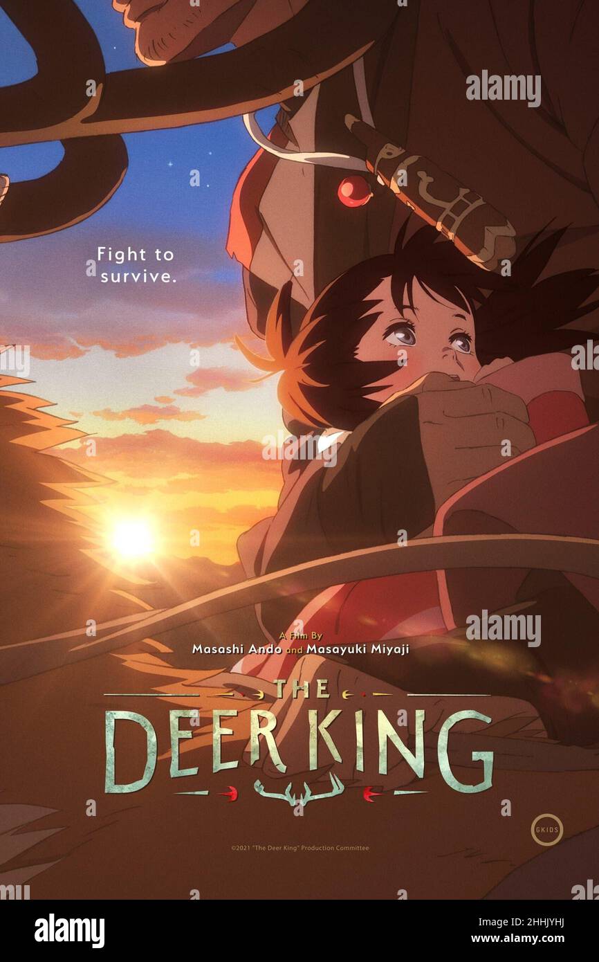 THE DEER KING, (aka SHIKA NO OU), poster, 2021. © GKIDS /Courtesy ...