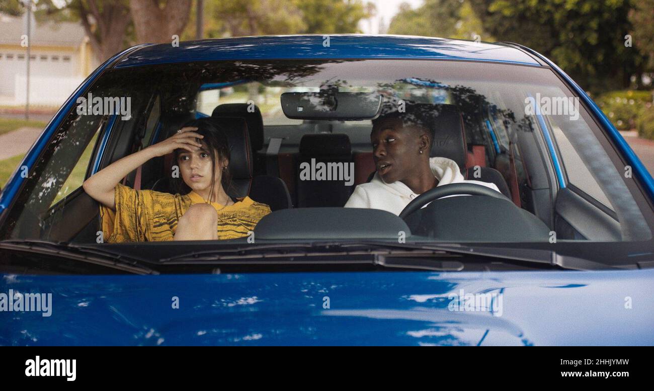 THE FALLOUT, from left: Jenna Ortega, Niles Fitch, 2021. © Warner Bros ...