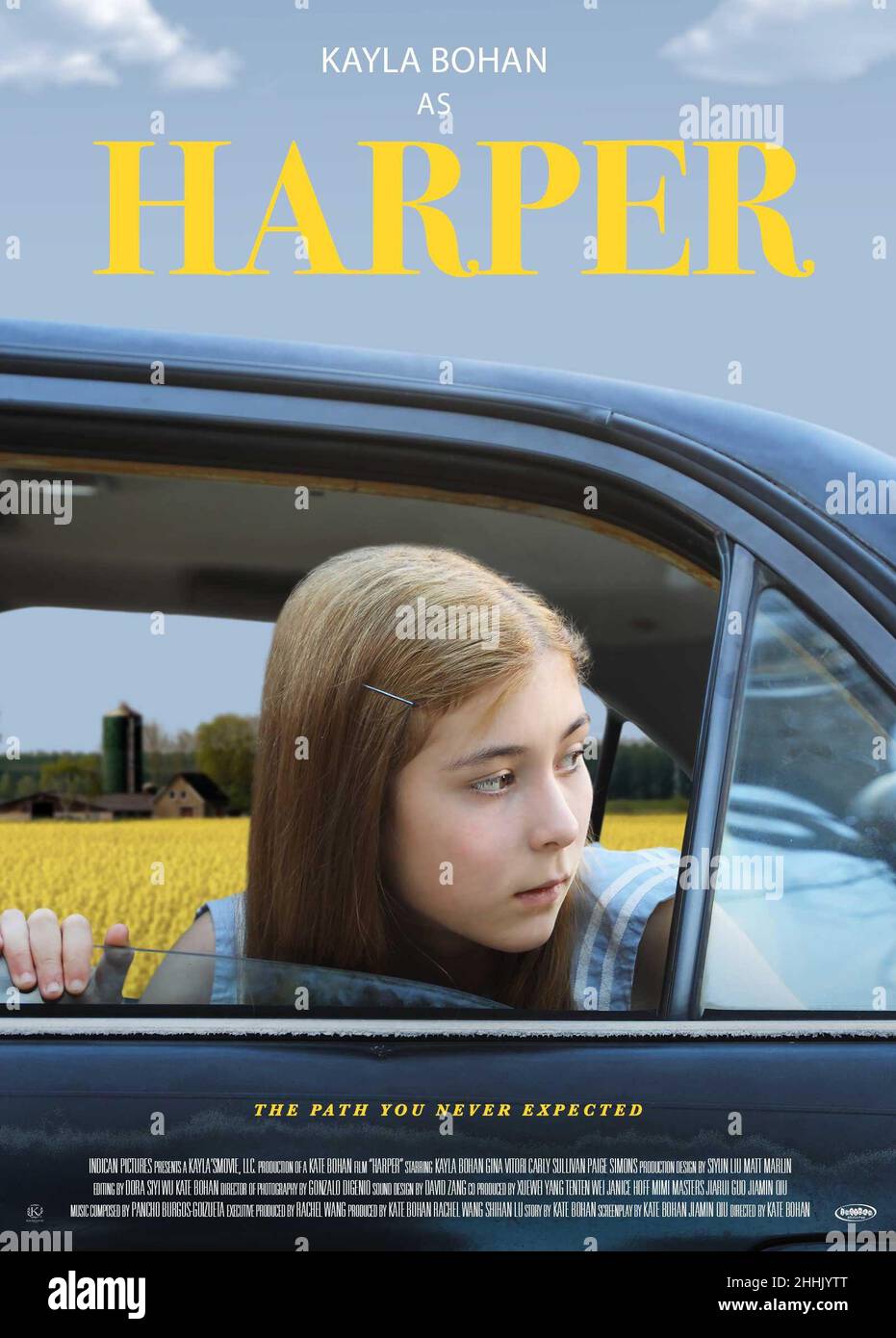 HARPER, poster, Kayla Bohan, 2021. © Indican Pictures /Courtesy Everett ...