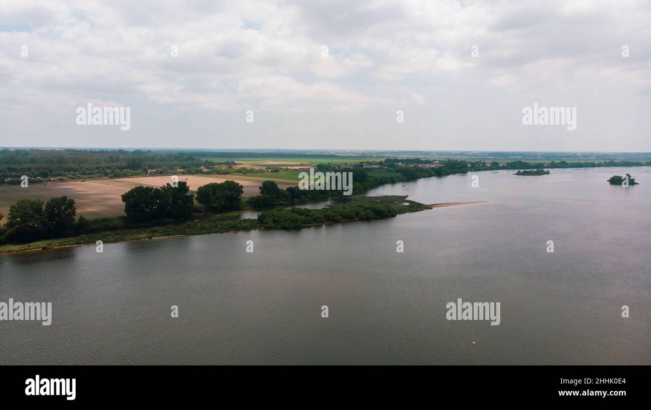 Aerial photos from Tejo River in Cartaxo Stock Photo - Alamy