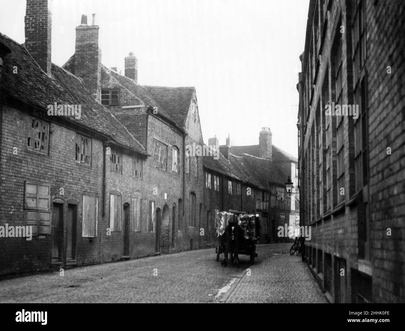 Cow Lane, Coventry. Circa 1936 Stock Photo - Alamy