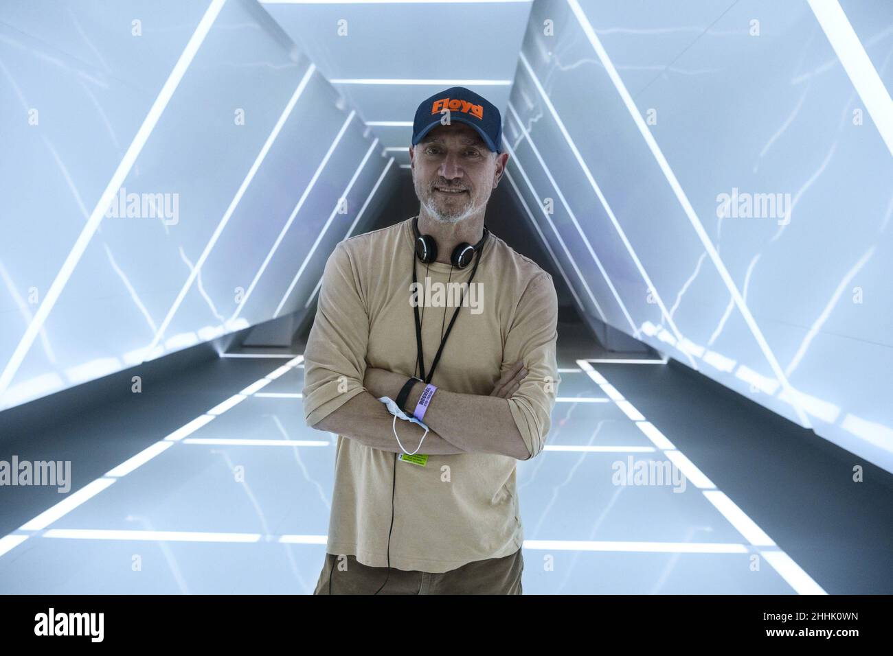 MOONFALL, director Roland Emmerich, on set, 2022. ph: Reiner Bajo ...