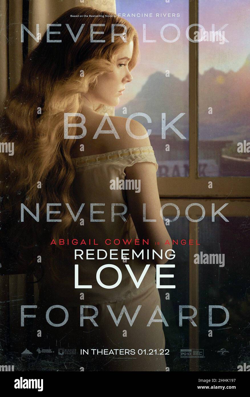 REDEEMING LOVE, US character poster, Abigail Cowen, 2022. © Universal ...