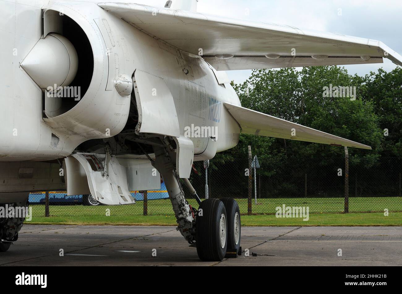 TSR 2 "XR220" at Cosford Airshow, 2015 Stock Photo - Alamy