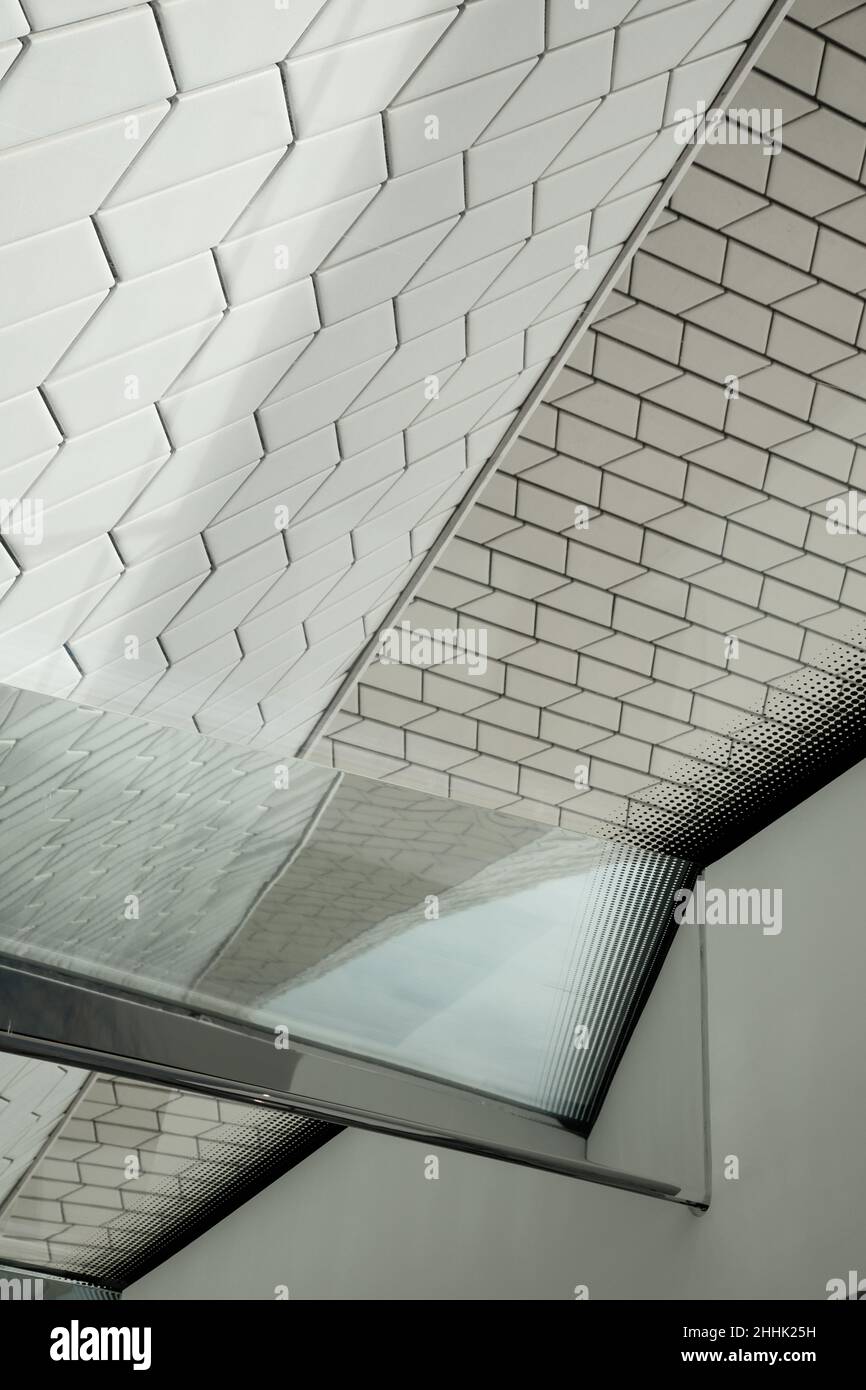 Photo inside Maat architectonic building in Lisbon Stock Photo - Alamy