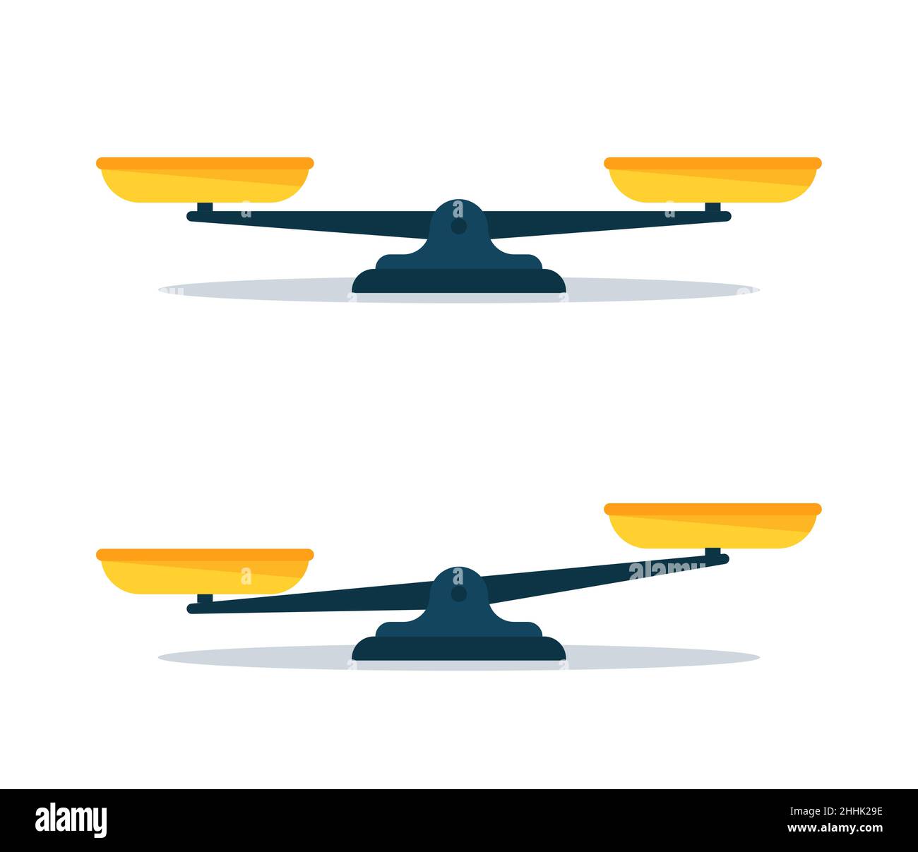 Scales vector illustration flat style. Eps 10 Stock Vector Image & Art ...