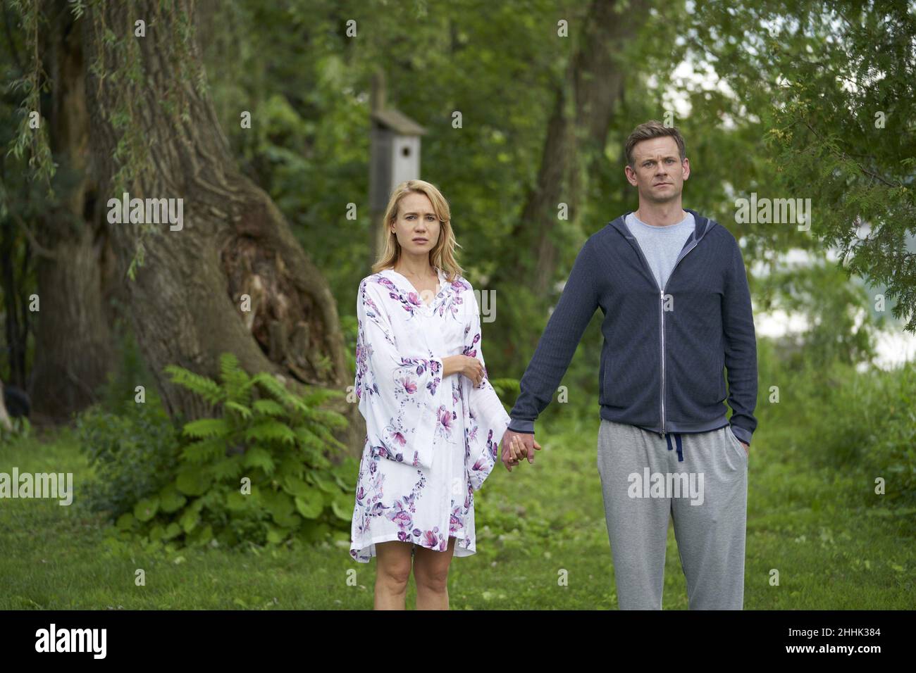 CONDOR, from left: Kristen Hager, Eric Johnson, 'The Road We Take ...