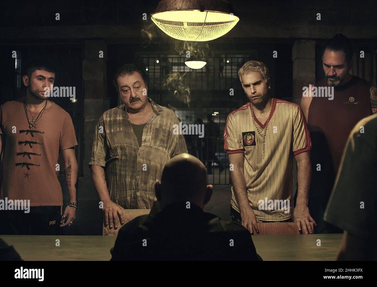 EL MARGINAL, from left: Abel Ayala, Claudio Rissi, Nicolas Furtado ...
