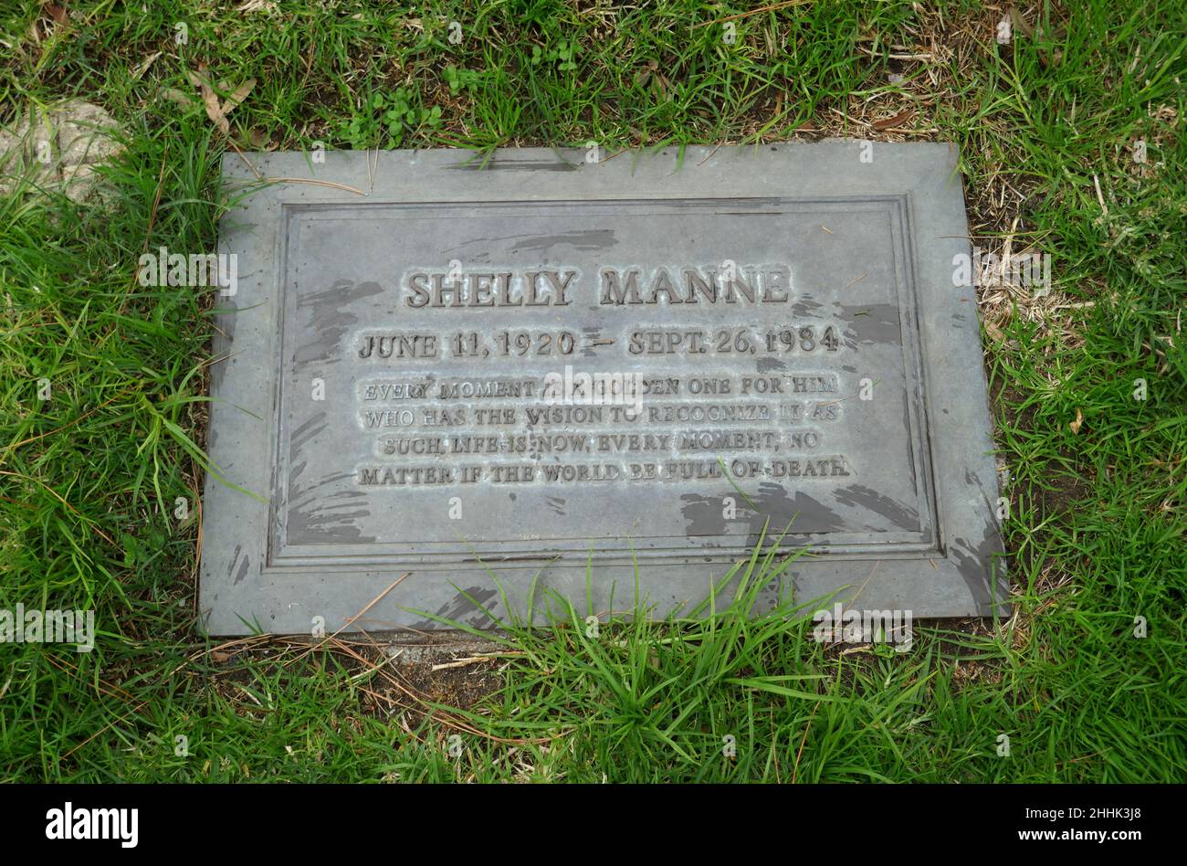 Los Angeles, California, USA 19th January 2022 Musician Shelly Manne's ...