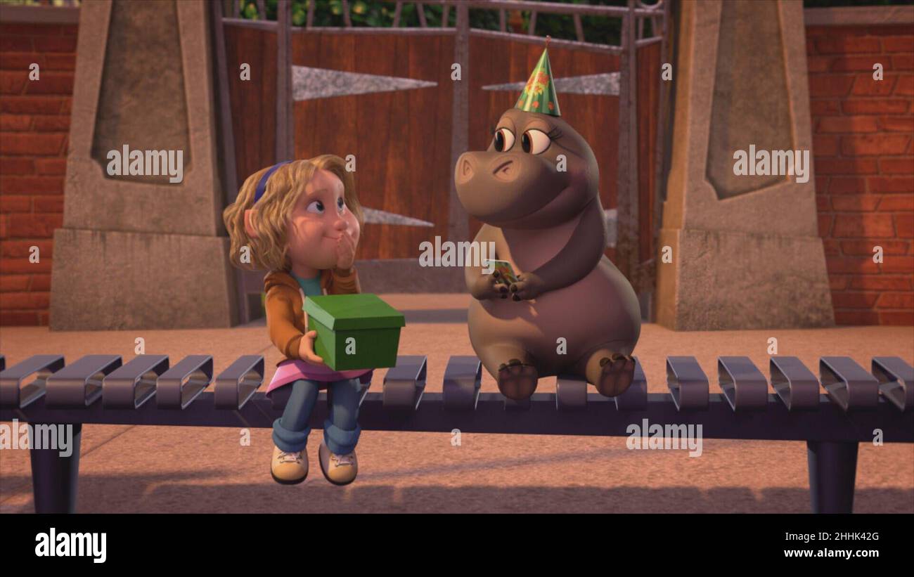 MADAGASCAR: A LITTLE WILD, from left: Shaylee, Gloria (voice: Shaylin ...