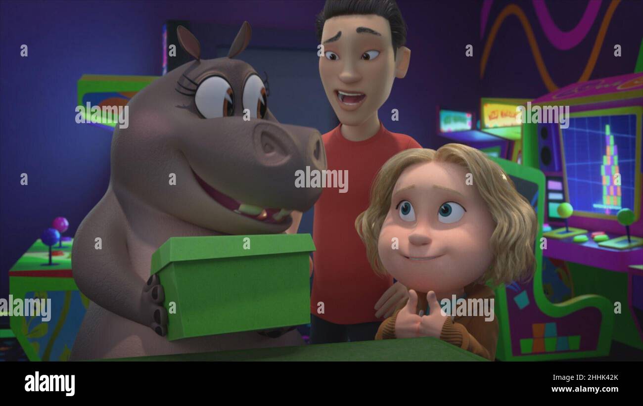 MADAGASCAR: A LITTLE WILD, from left: Gloria (voice: Shaylin Becton ...