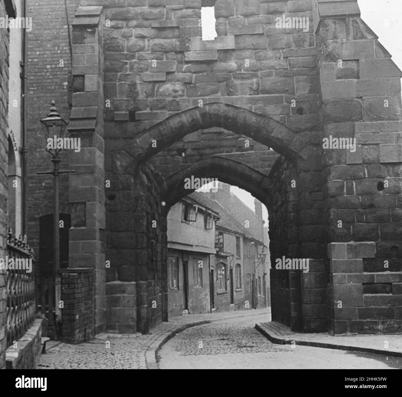 Cook street gate Black and White Stock Photos & Images - Alamy