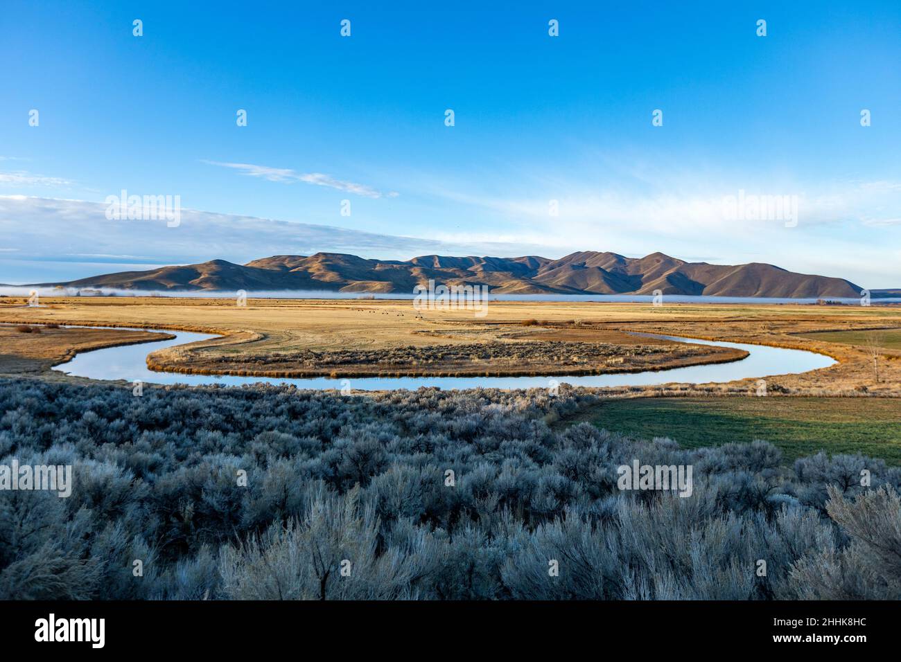 Oxbow curve hi-res stock photography and images - Alamy