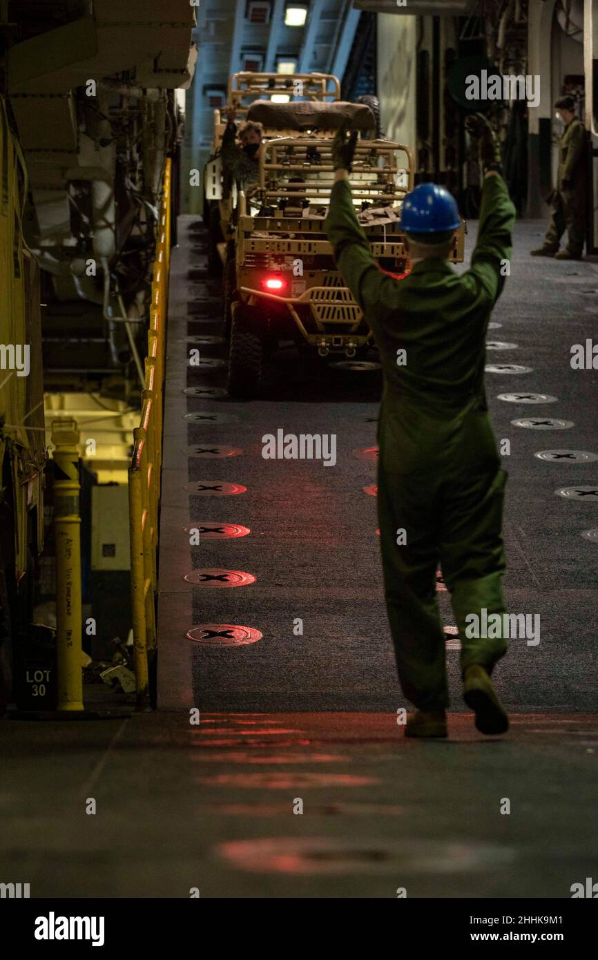 ATLANTIC OCEAN – Cpl. Bryce Hanenburg, a Chemical, Biological, and ...