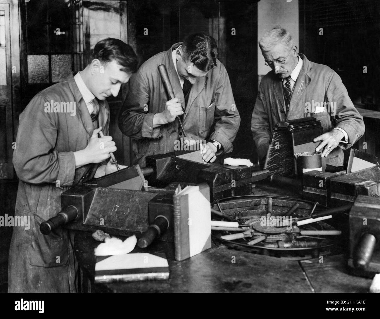 London School of Printing and Kindred Trades. These students in the ...