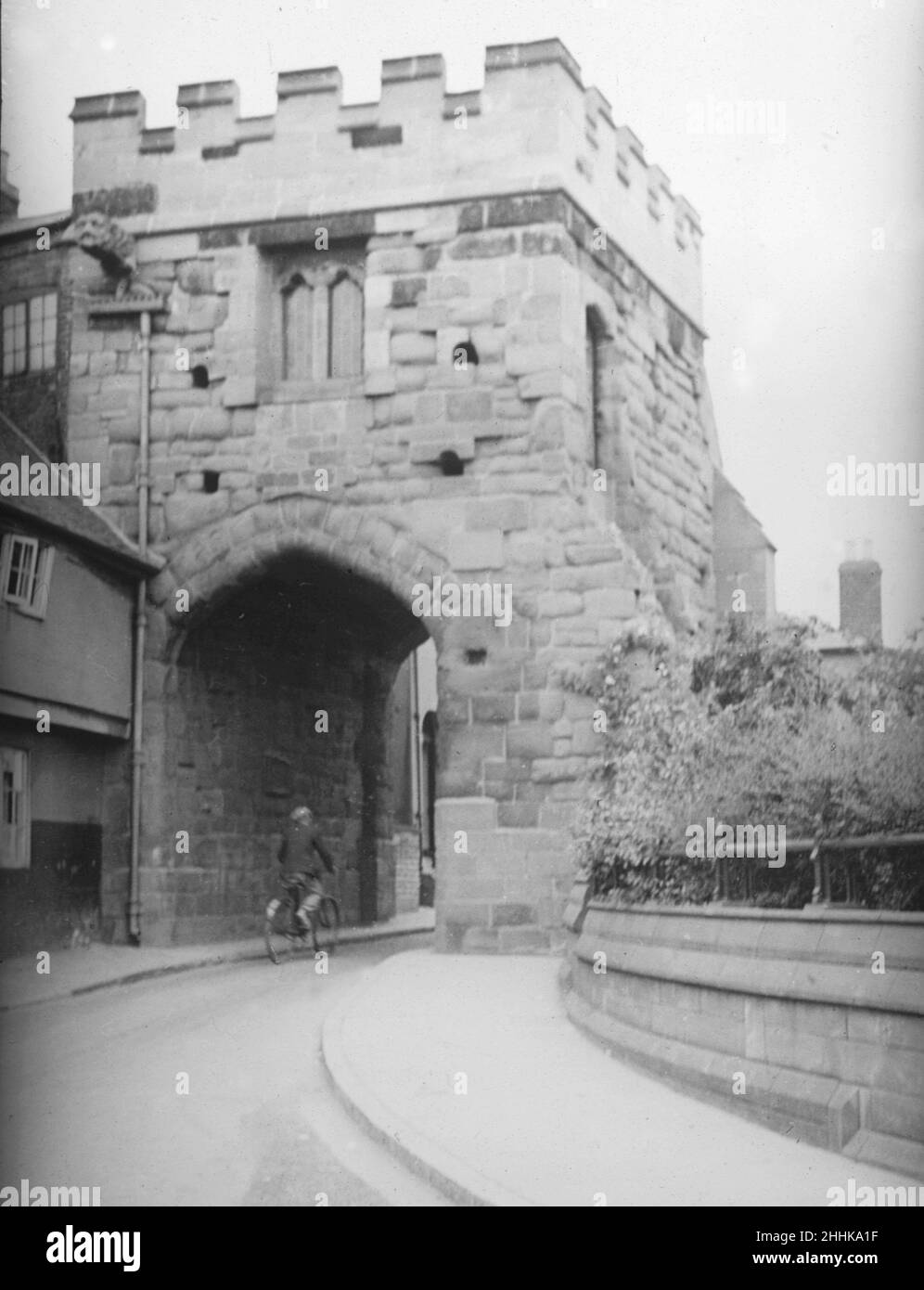The Cook Street Gate Coventry City Centre built around 1385, and ...
