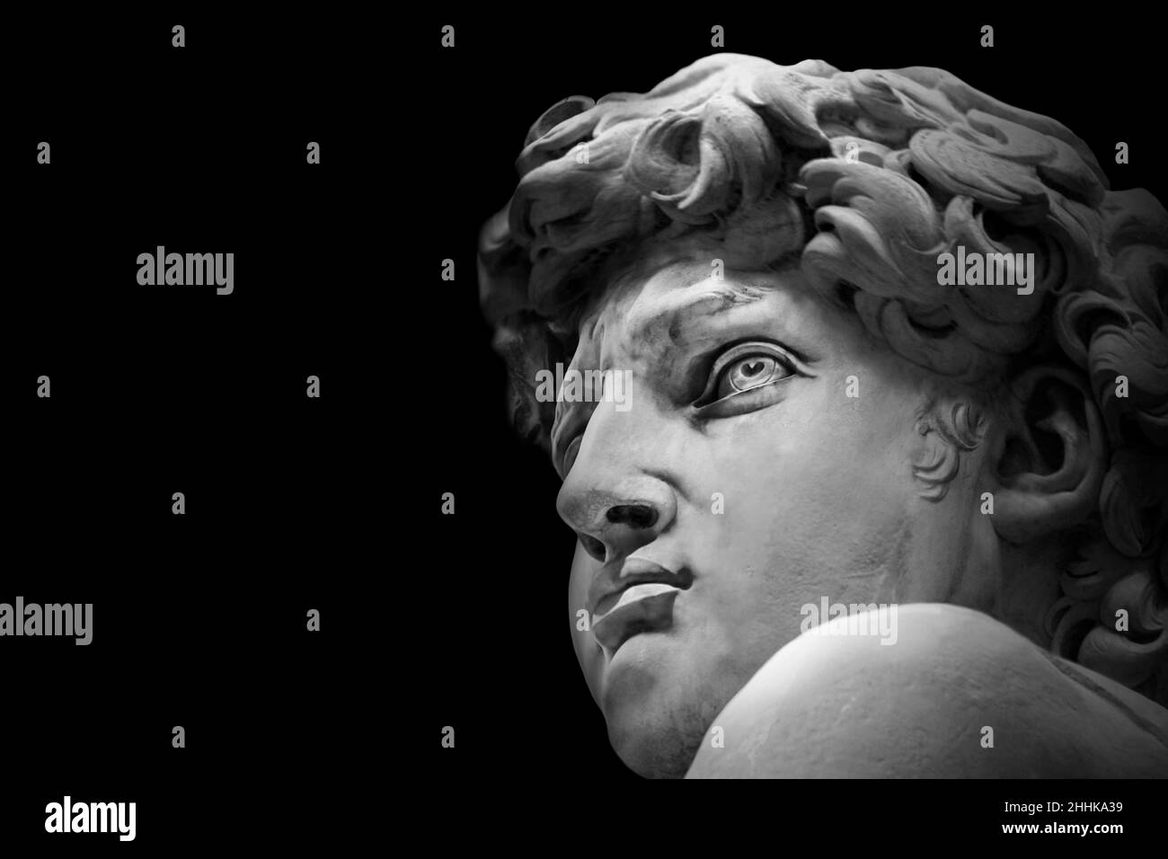 David by Michelangelo isolated , Renaissance sculpture created in ...