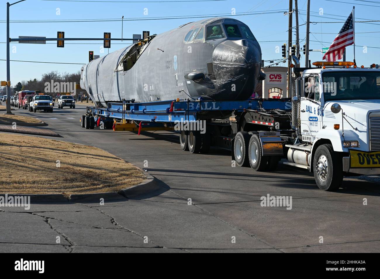 B-52 Stratofortress tail number 61-0009, nicknamed “Damage Inc. II ...