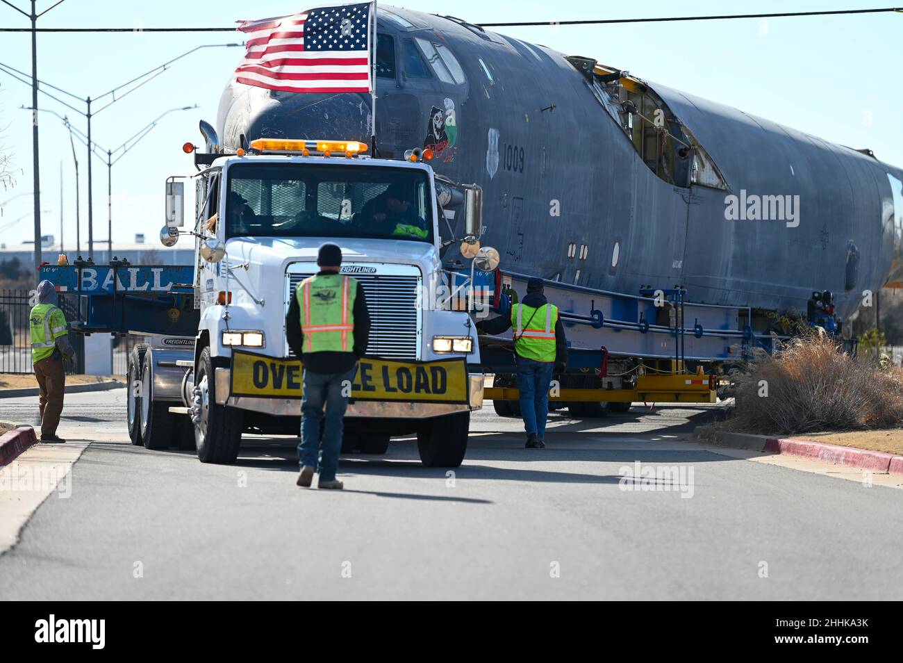 B-52 Stratofortress tail number 61-0009, nicknamed “Damage Inc. II ...