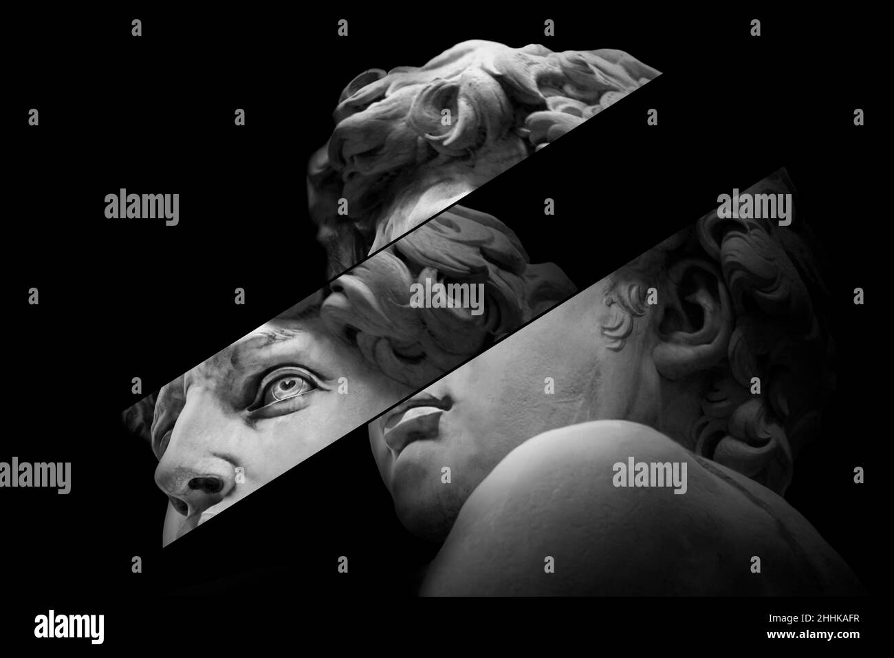 David by Michelangelo isolated , Renaissance sculpture created in ...