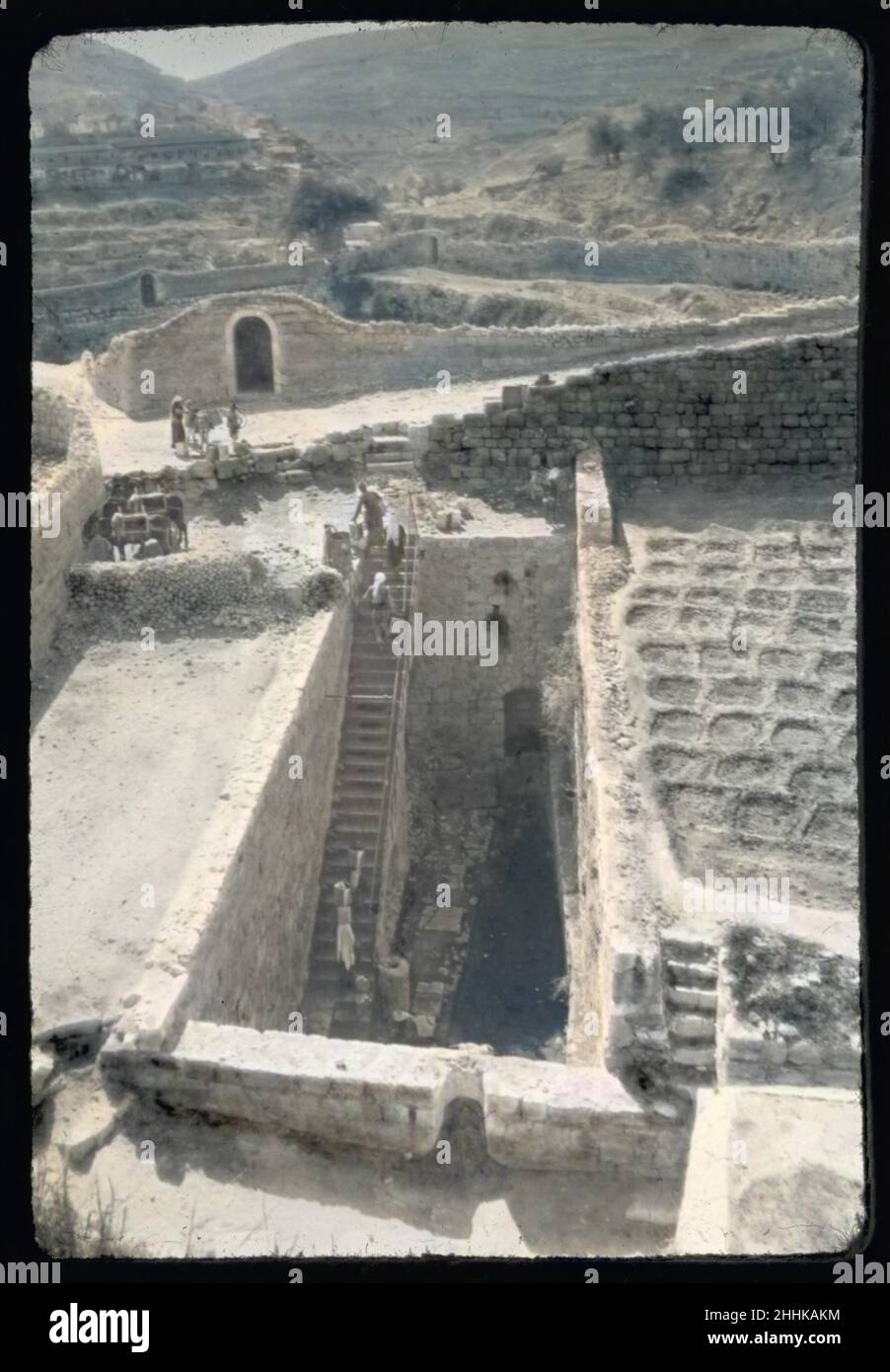 Jerusalem siloam pool hi-res stock photography and images - Alamy