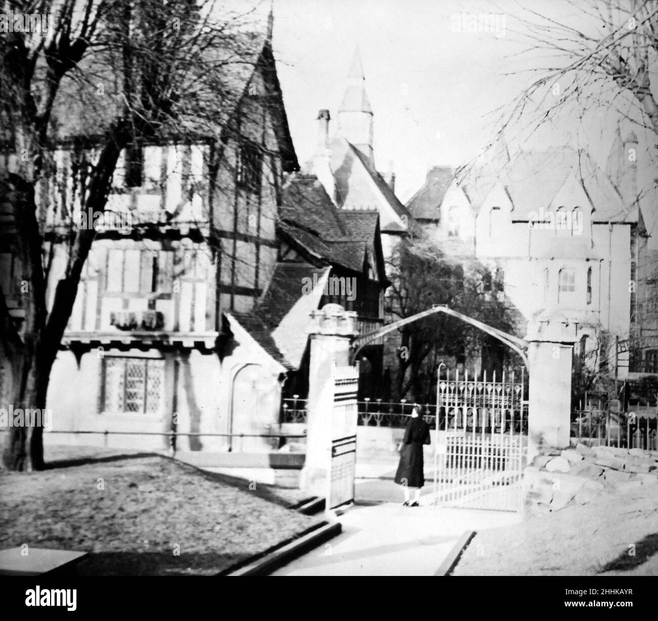 Old Priory School, Coventry circa 1936. (pictured before Blitz of ...