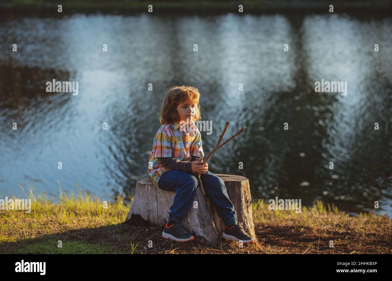 Lonely kid. Loneliness alone child. Children anxiety depression, mental ...