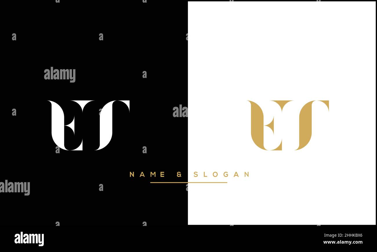 Et real estate logo hi-res stock photography and images - Alamy