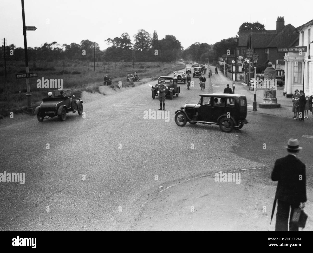 1930s cars traffic Black and White Stock Photos & Images - Alamy