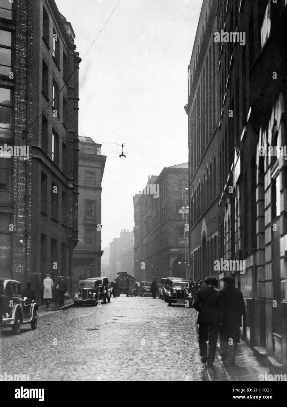 Manchester england 1930s Black and White Stock Photos & Images - Alamy