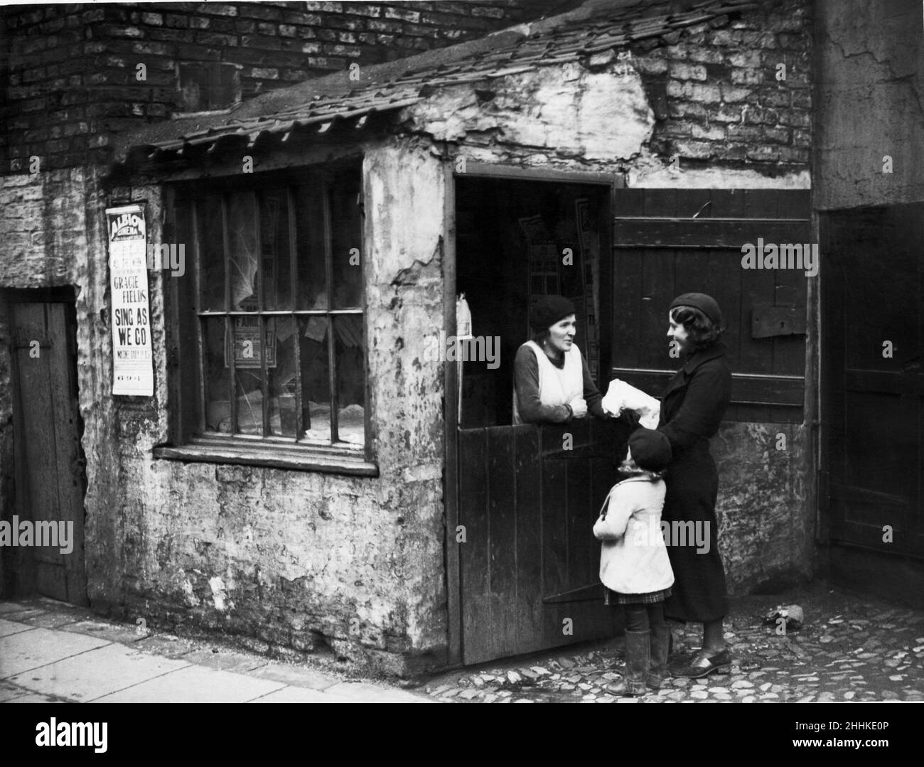 The smallest shop in North Shields, and perhaps the smallest in England ...