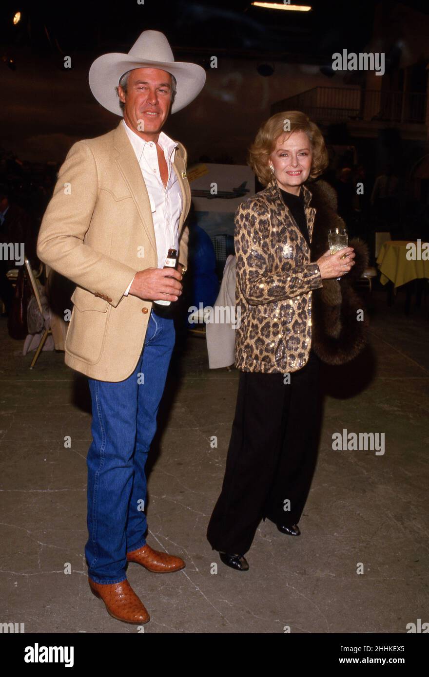 Steve Kanaly and Donna Reed Circa 1980's . Credit: Ralph Dominguez ...