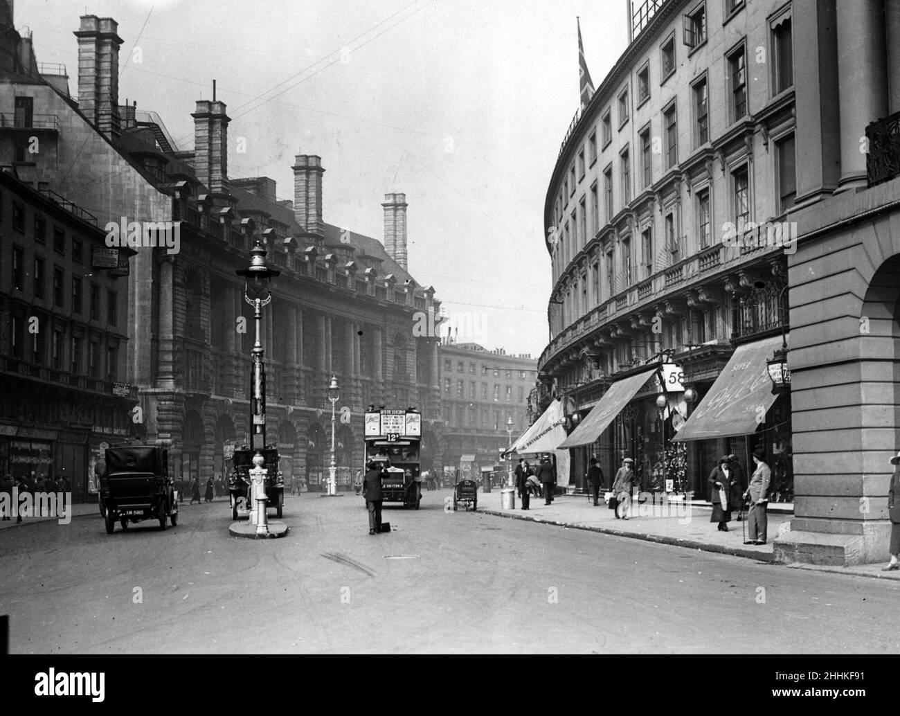 A view of the magnificent new Regent Street, taken from the Piccadilly ...