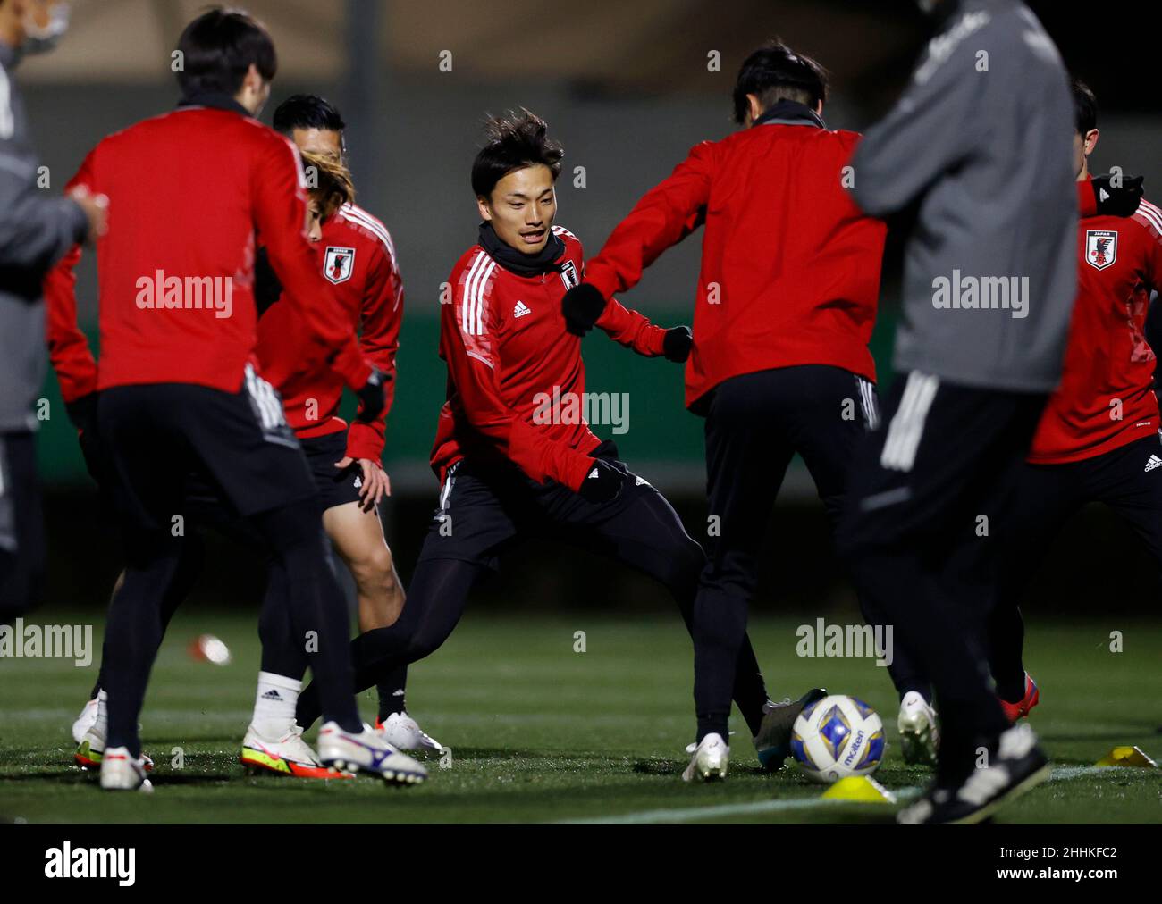 Chiba, Japan. 24th Jan, 2022. Shinnosuke Nakatani (JPN) Football/Japan ...