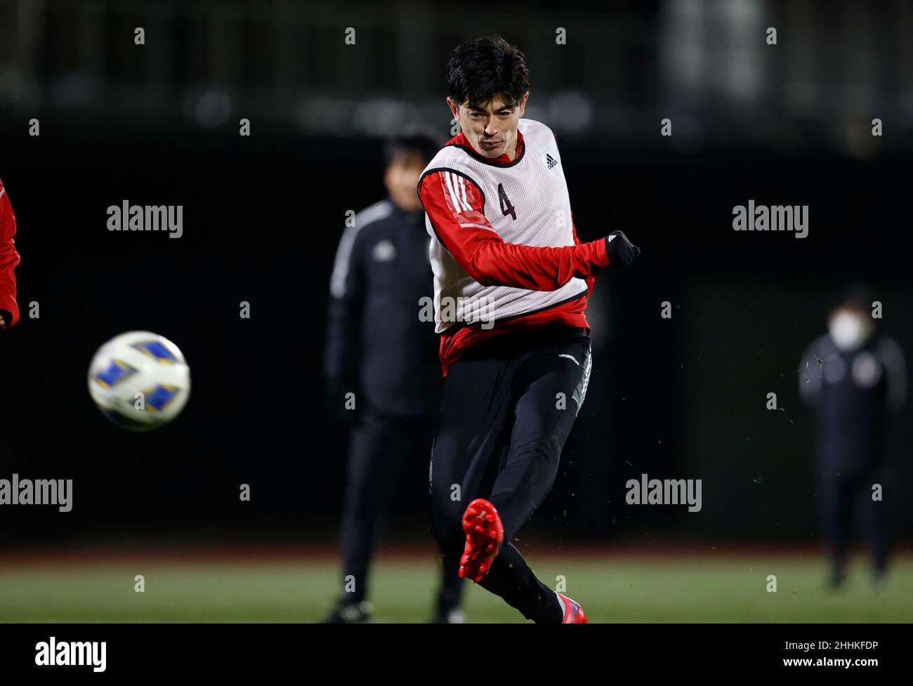 Chiba, Japan. 24th Jan, 2022. Shogo Taniguchi (JPN) Football/Japan ...