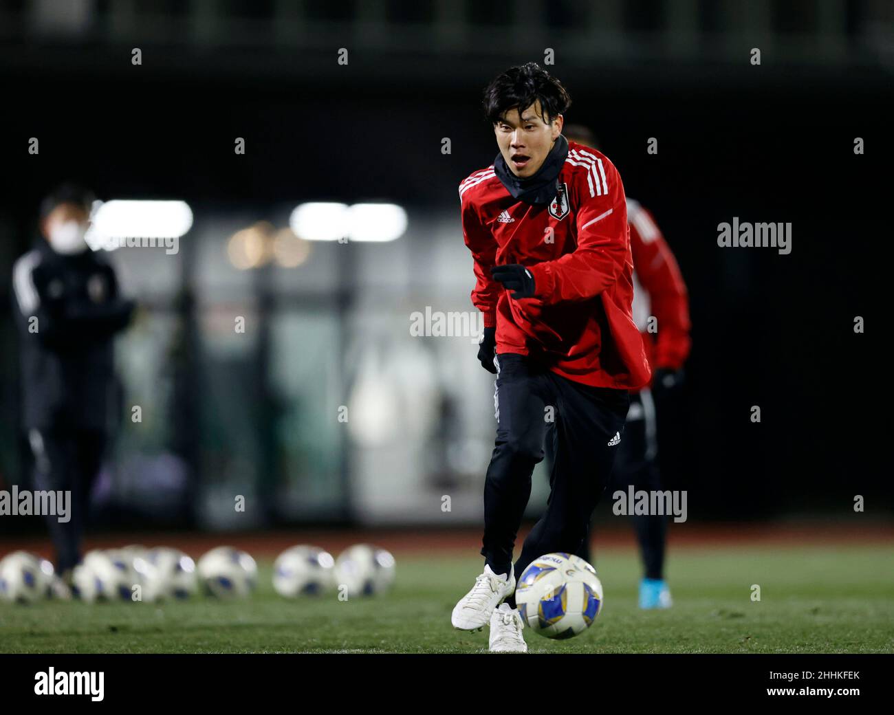 Chiba, Japan. 24th Jan, 2022. Miki Yamane (JPN) Football/Japan National team during a training ...