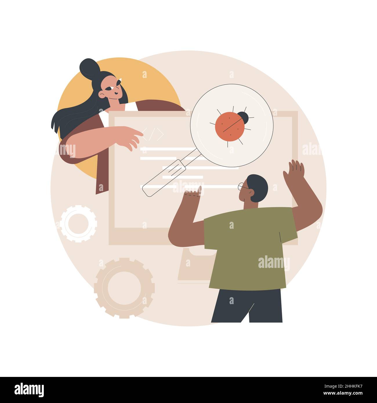 Beta testing abstract concept vector illustration. New product beta ... Beta testing abstract concept vector illustration. New product beta ...