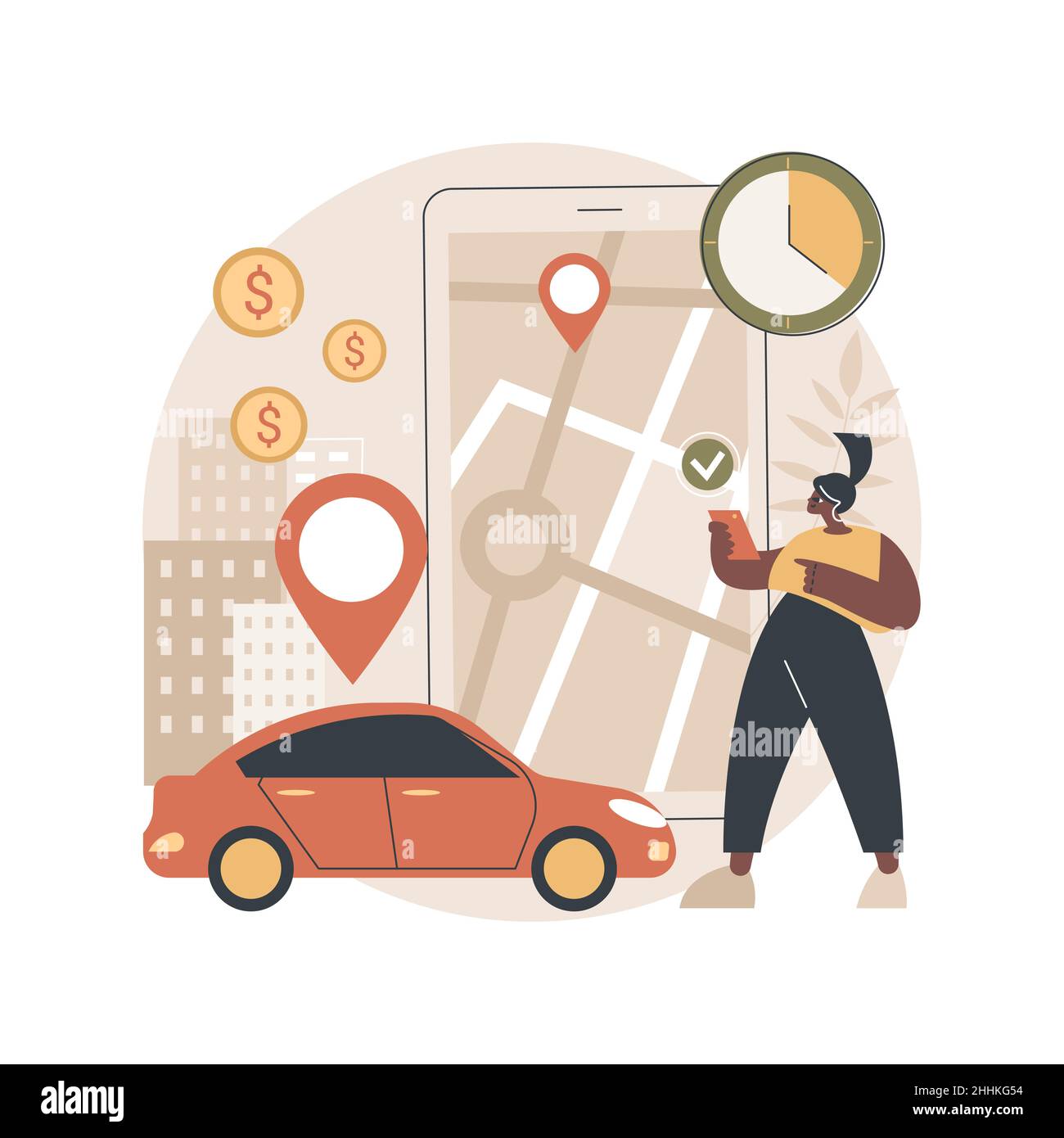 Peer to peer carsharing service hi-res stock photography and images - Alamy