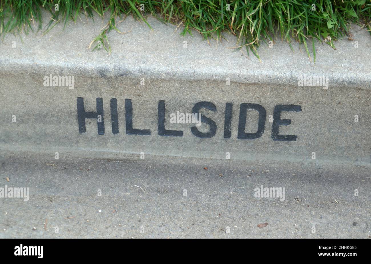 Los Angeles, California, USA 19th January 2022 Hillside Section at Forest Lawn Memorial Park ...
