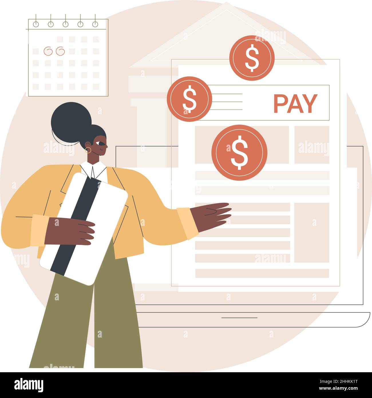 Billing agreement Stock Vector Images - Alamy