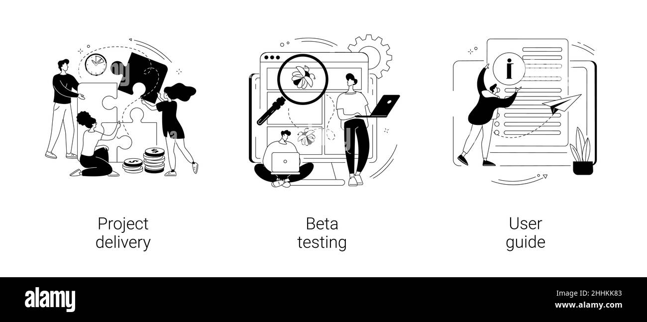 Customer experience abstract concept vector illustrations Stock Vector ...