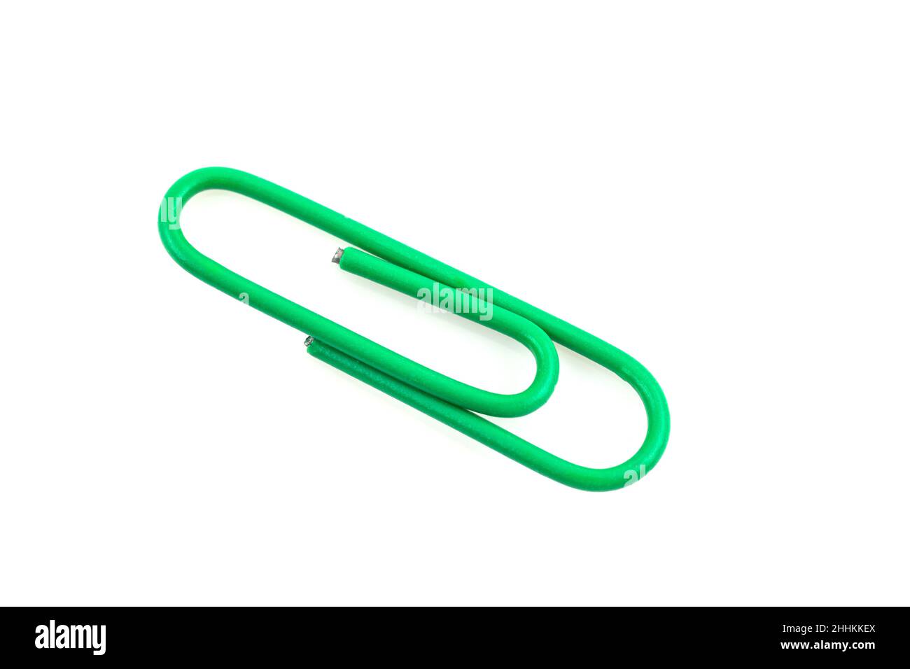 close up of paper clip isolated on white background Stock Photo - Alamy