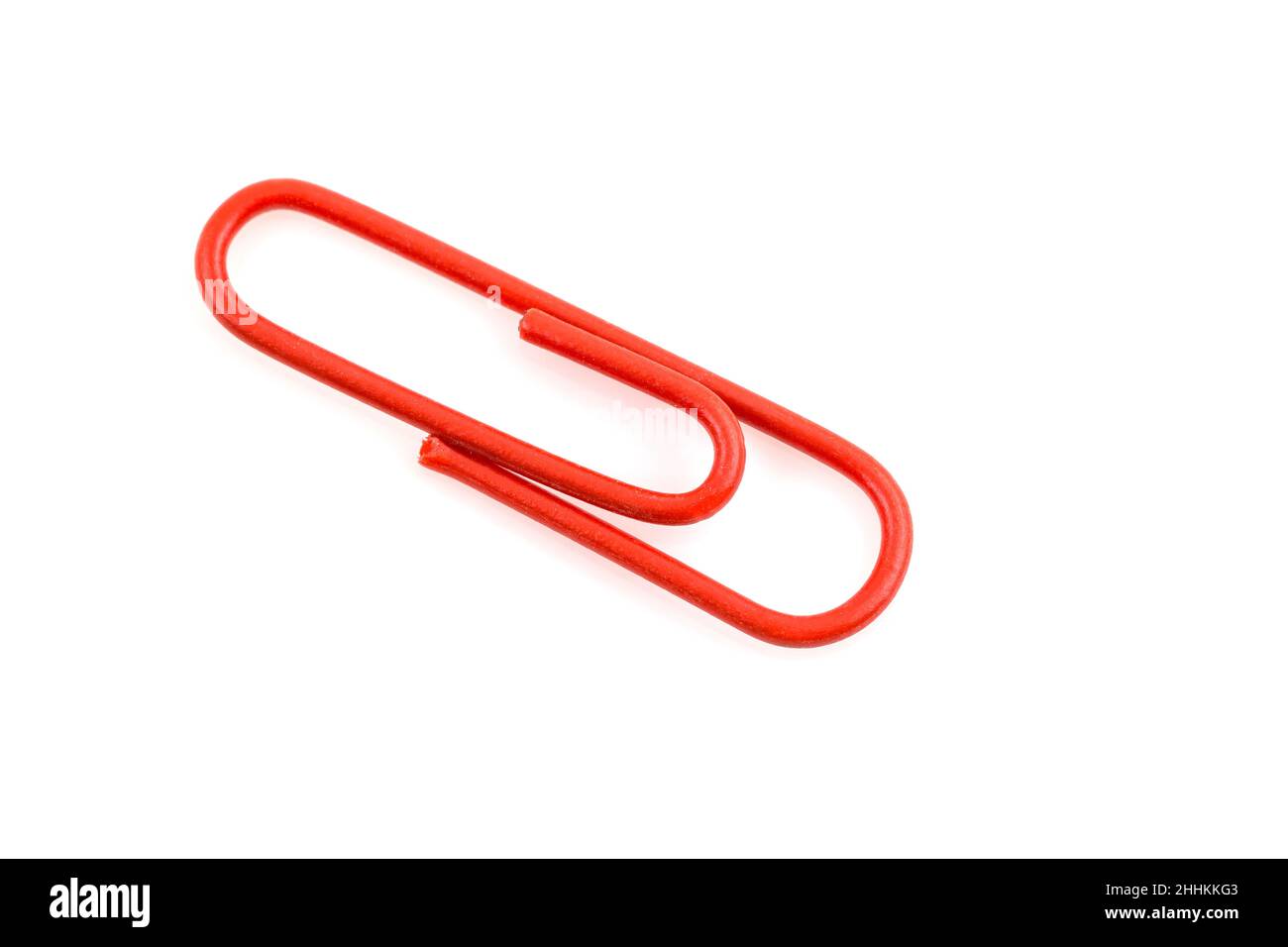 close up of paper clip isolated on white background Stock Photo - Alamy