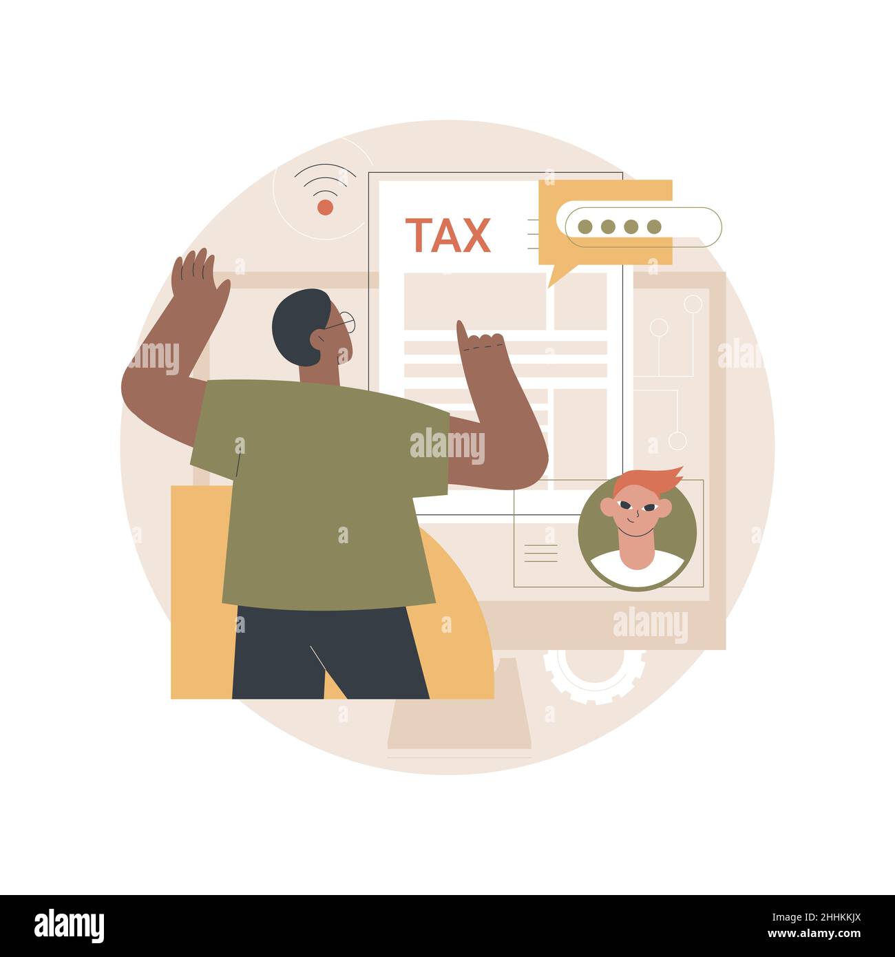 Family tax form Stock Vector Images - Alamy