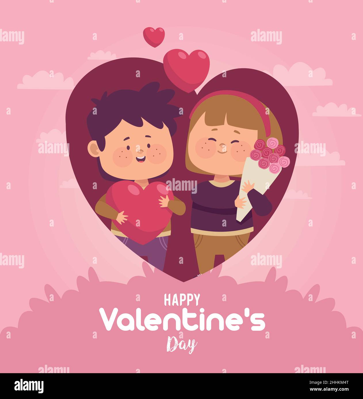 three couples valentines day Stock Vector Image & Art - Alamy