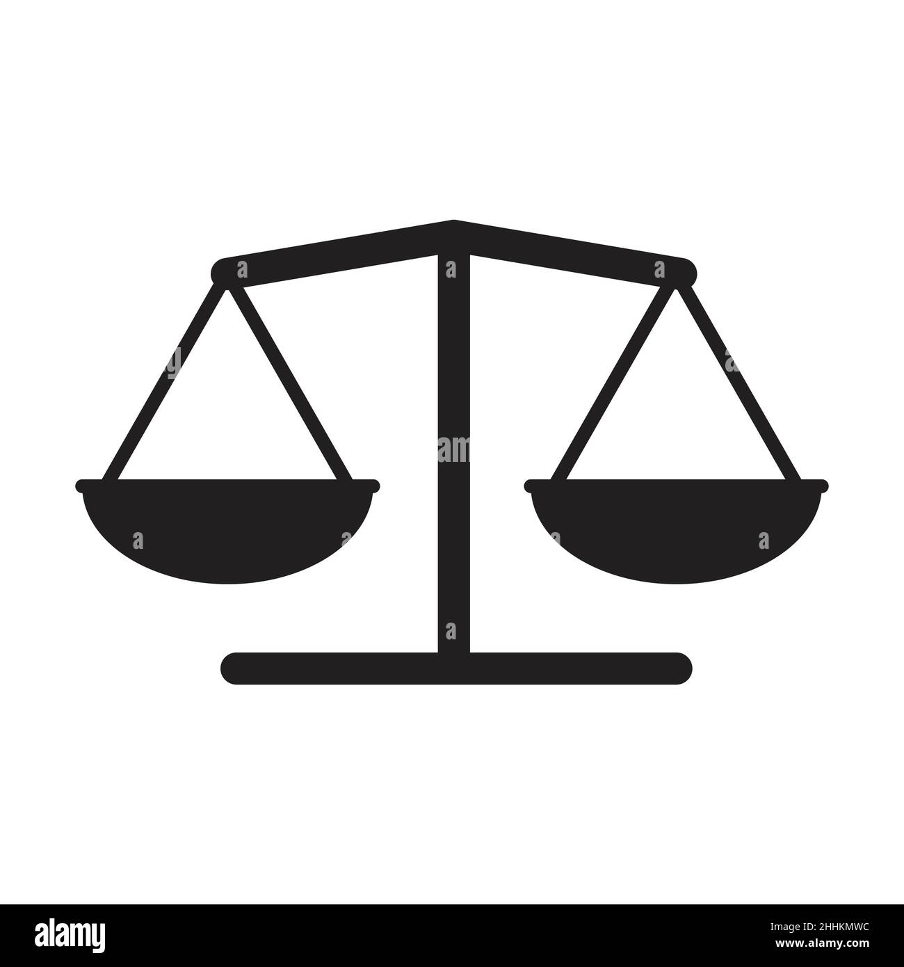 balance icon vector for graphic design, logo, web site, social media ...