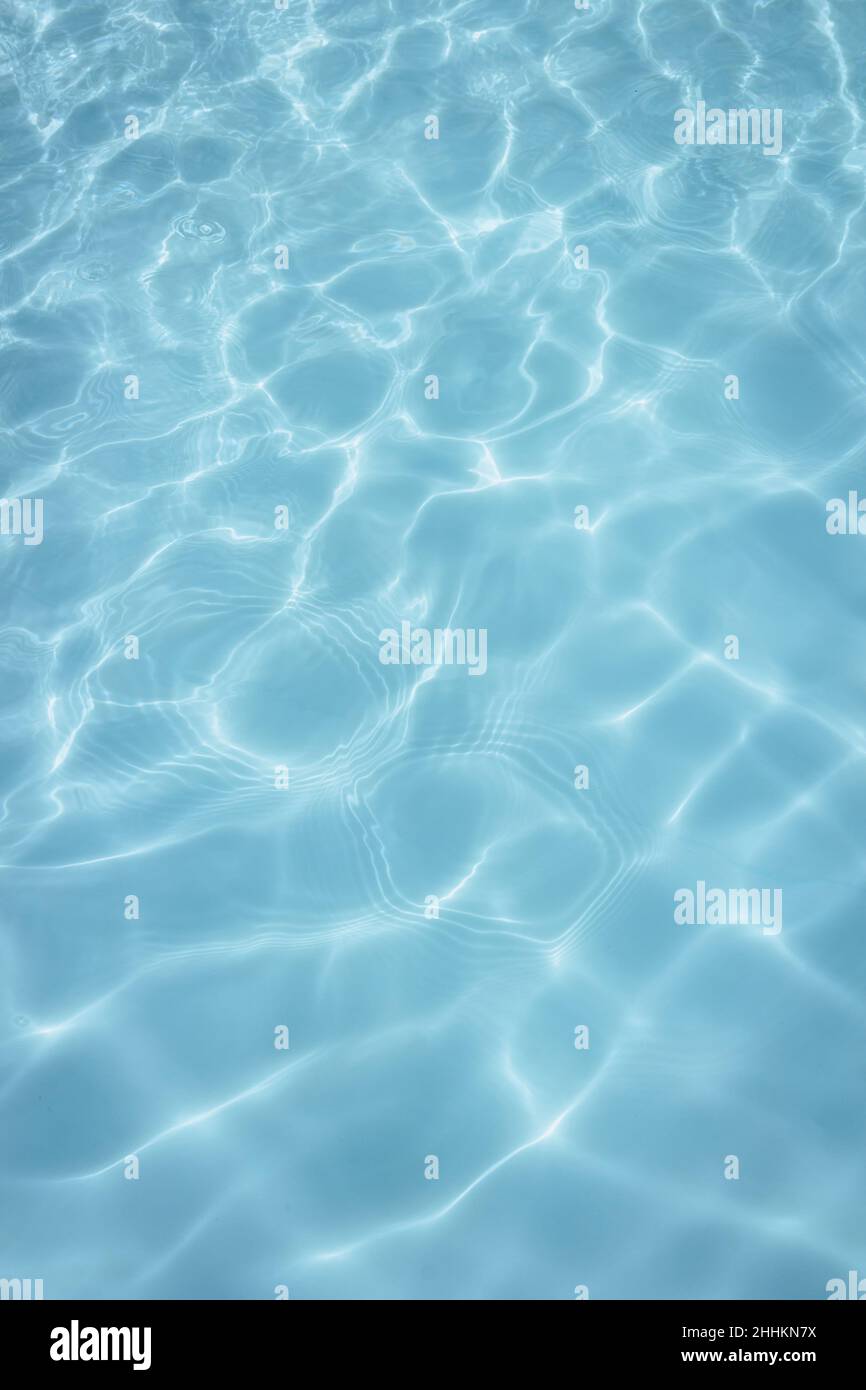 Blue water texture background Stock Photo - Alamy