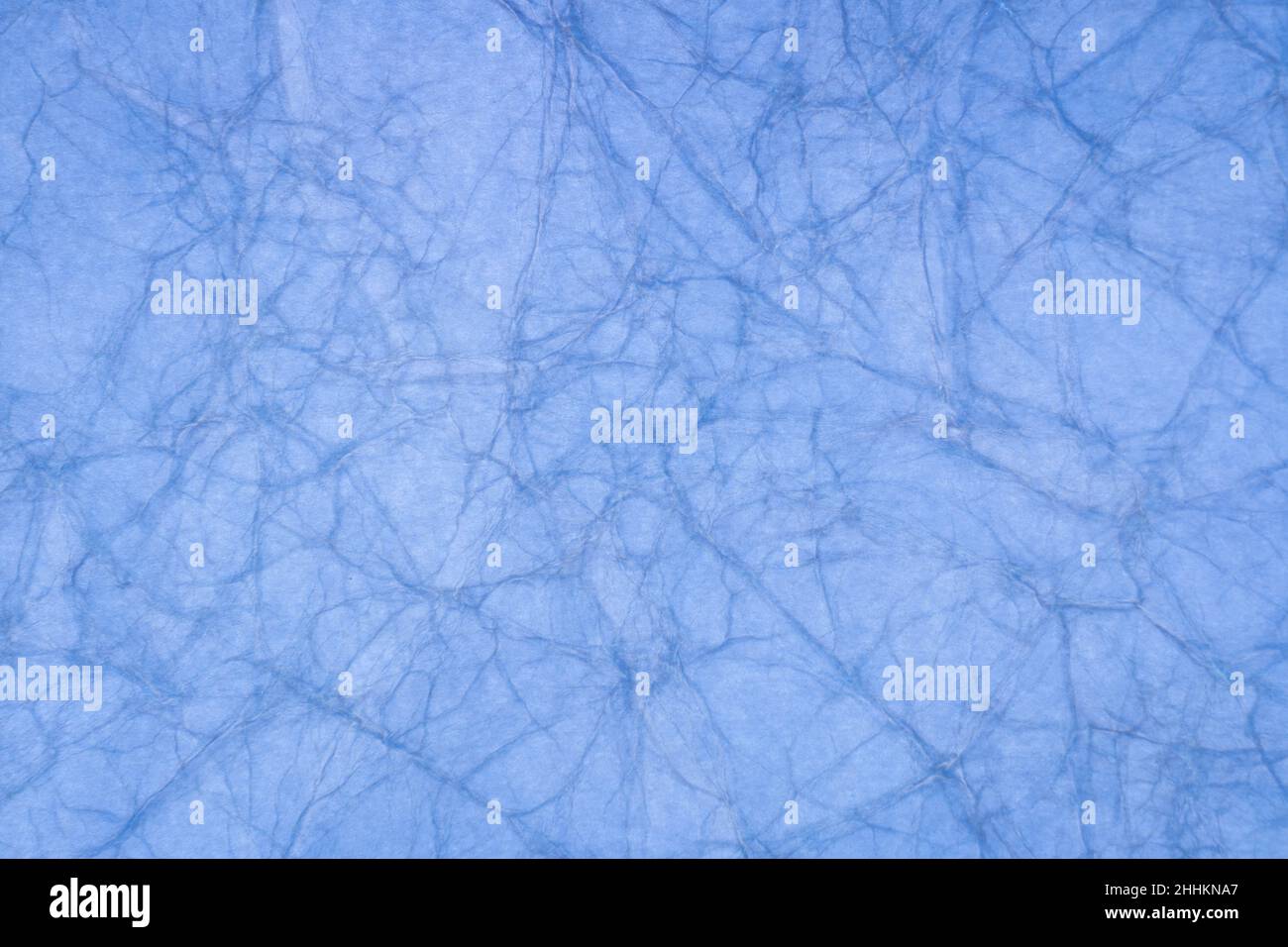 Blue crumpled paper texture use for background Stock Photo - Alamy